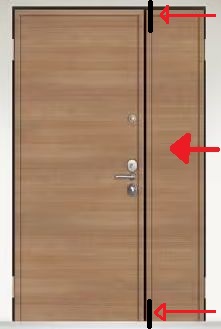 Come si chiamano (elementi della porta)?